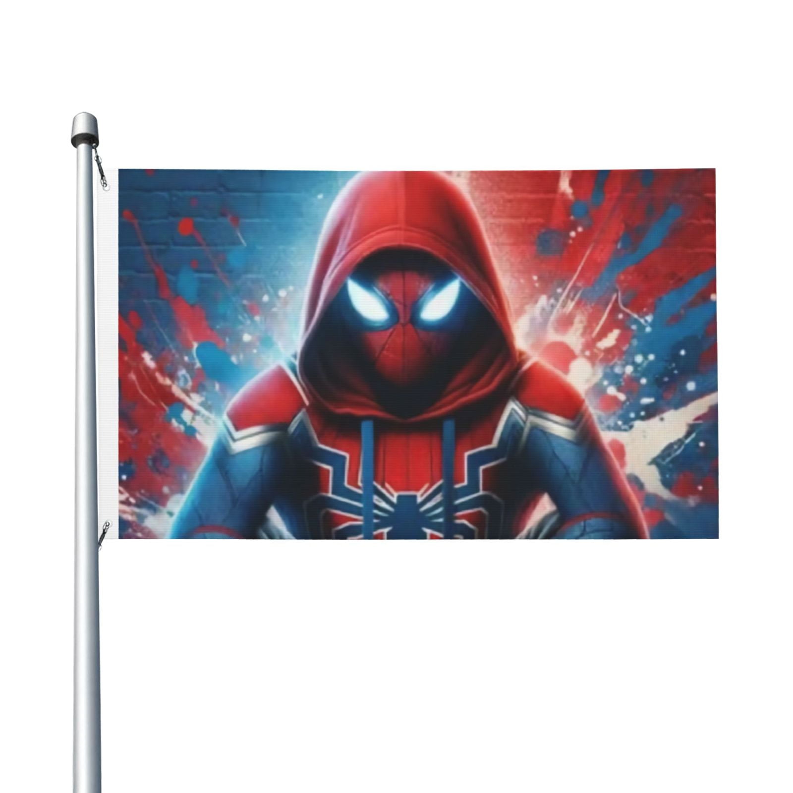 Cool Spider-Man 3x5ft Face Flag Fade Proof Holiday Fall Flag Outdoor ...
