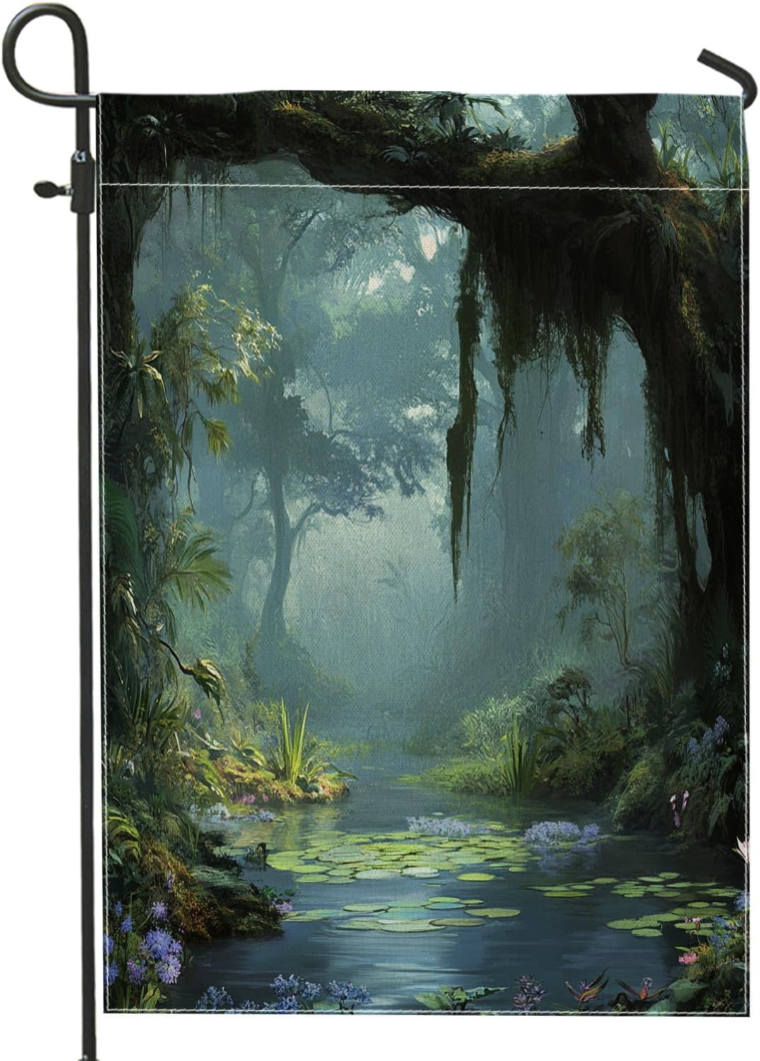 Cool Spring Jungle Tree Garden Flags 12x18 Inch Double Sided for ...