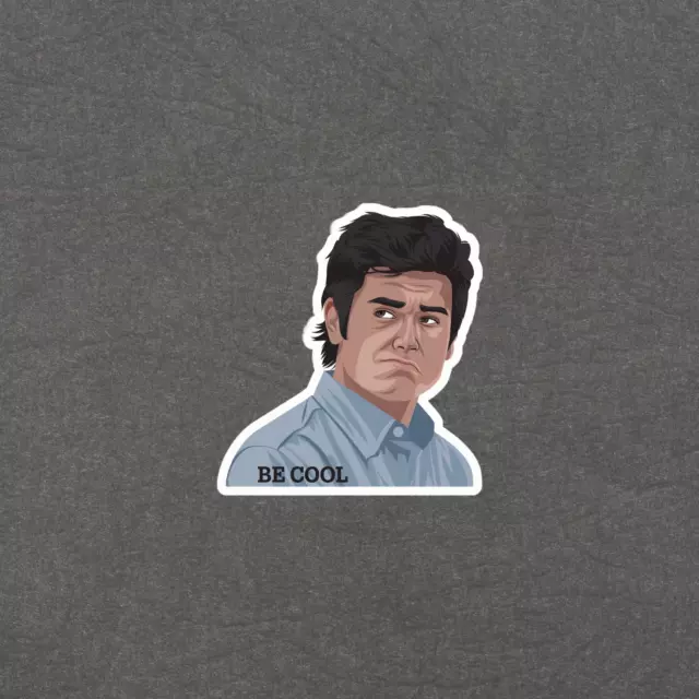 Be Cool Sticker Decal For Laptops, Water Bottles, Journalsphone Decal ...