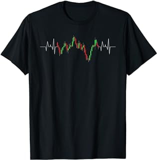 Cool Stock Trading For Men Women Candlestick Stock Market T-Shirt ...