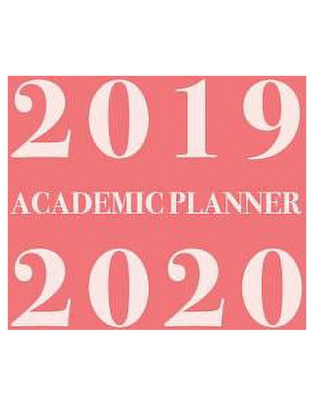 Cool Student Planners: 2019-2020 Academic Planner : Weekly & Monthly ...