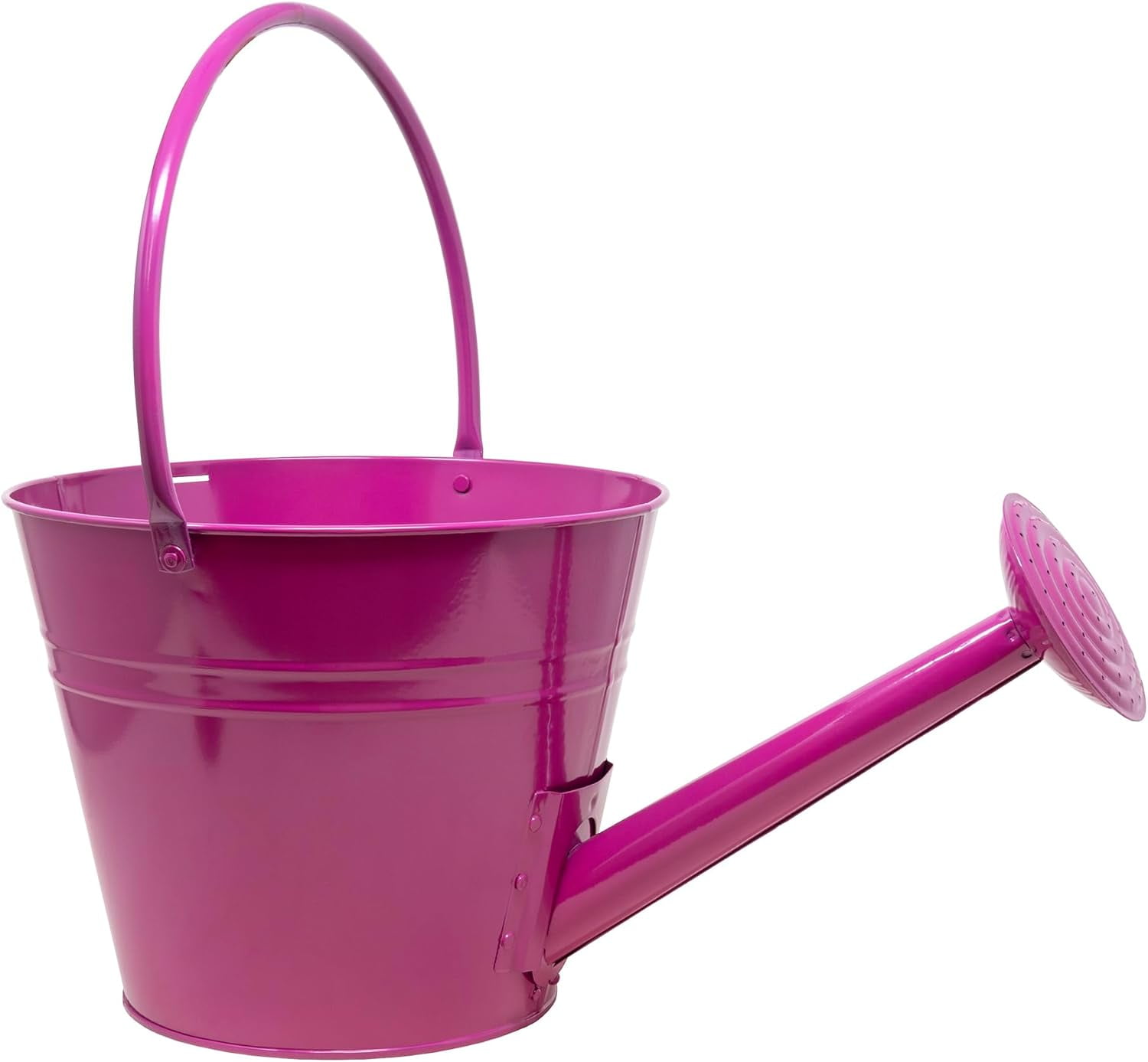 Very Cool Stuff Watering Can Planter, Fuchsia Pink - Rustic Farmhouse ...