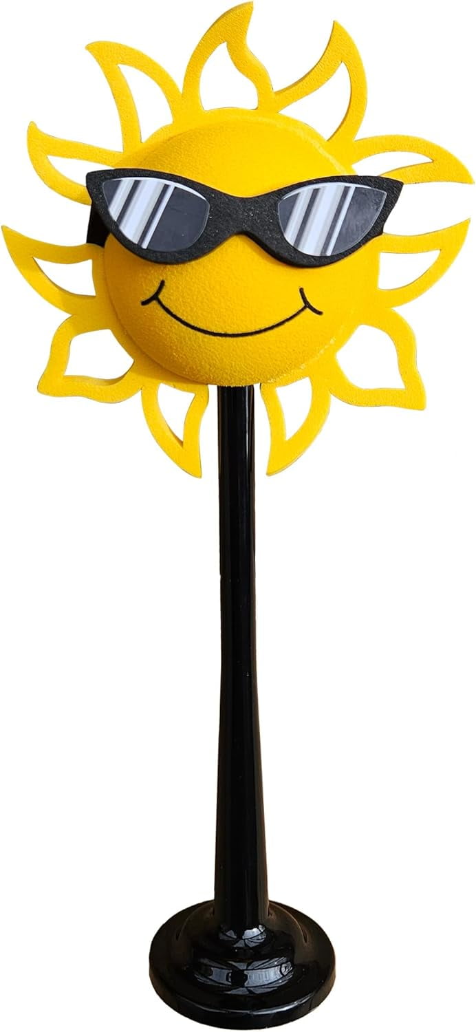 Cool Sun with Black and White Sunglasses Car, Truck, and SUV Roof ...