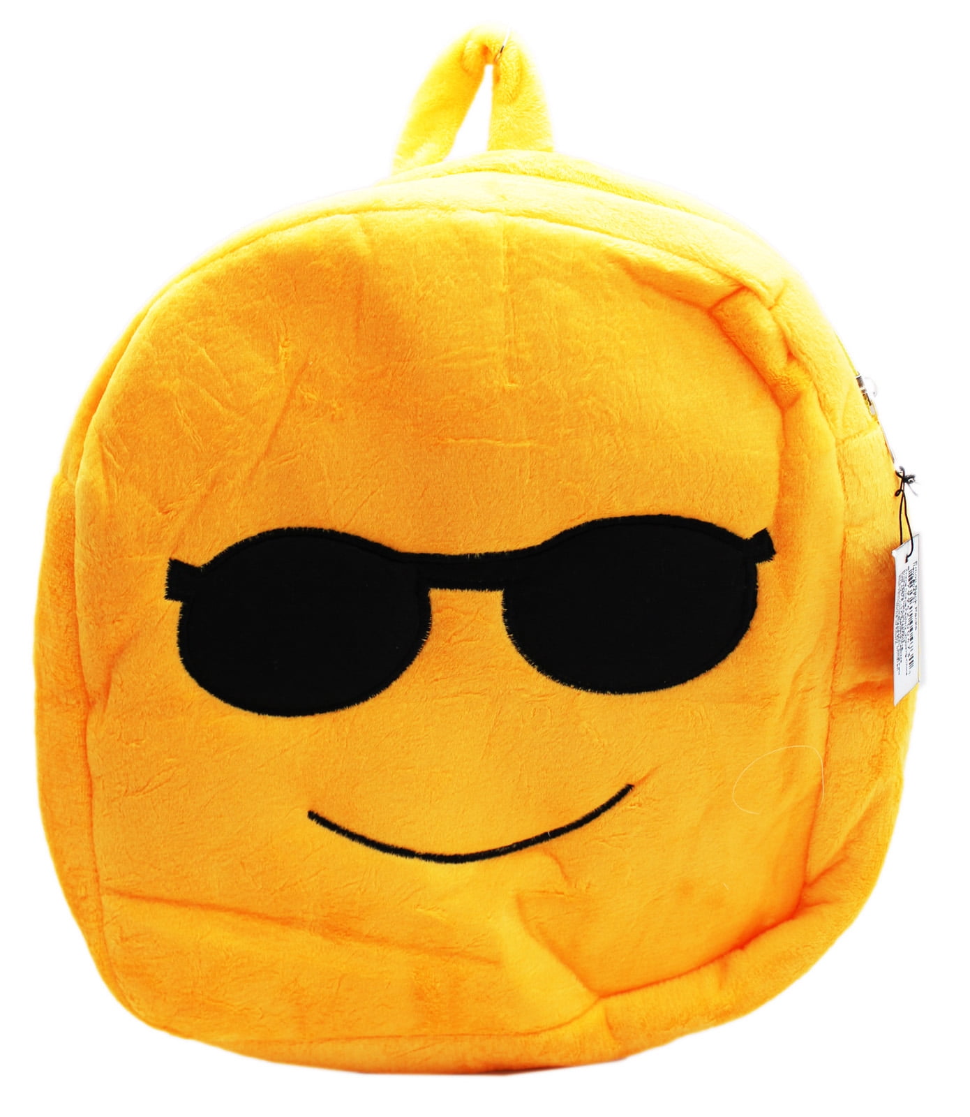 Cool Sunglasses Face Small Emoji Plush Backpack - Walmart.com