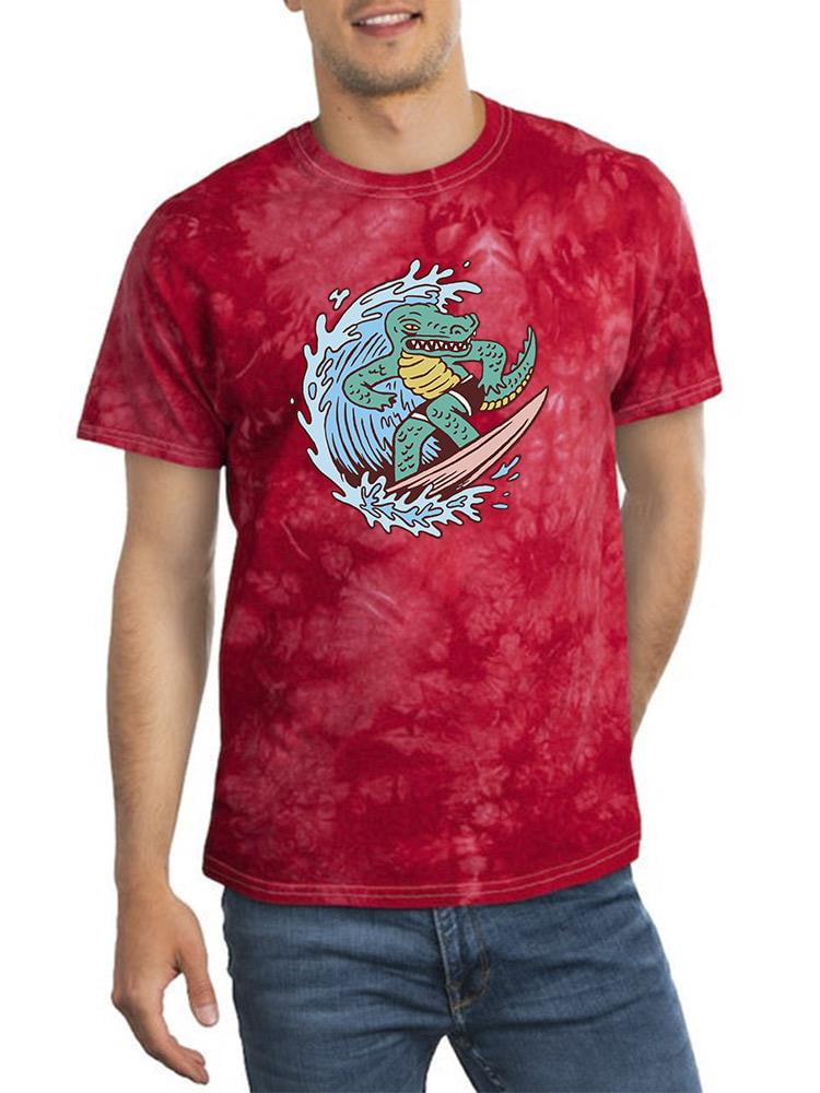 Cool Surfer Crocodile Tie Dye Crystal Men -Smartprints Designs, Male Large - Walmart.com