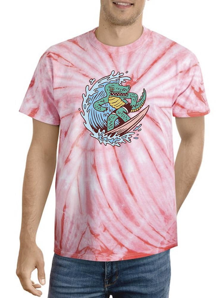 Cool Surfer Crocodile Tie Dye Cyclone Men -Smartprints Designs, Male Large - Walmart.com