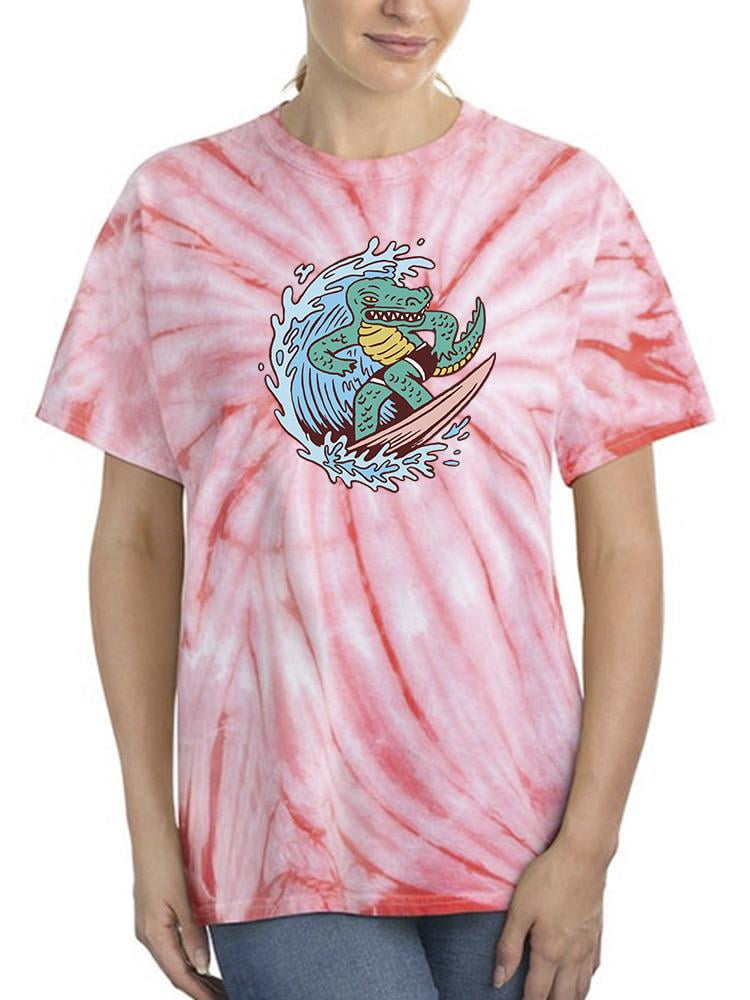 Cool Surfer Crocodile Tie Dye Cyclone Women -Smartprints Designs ...