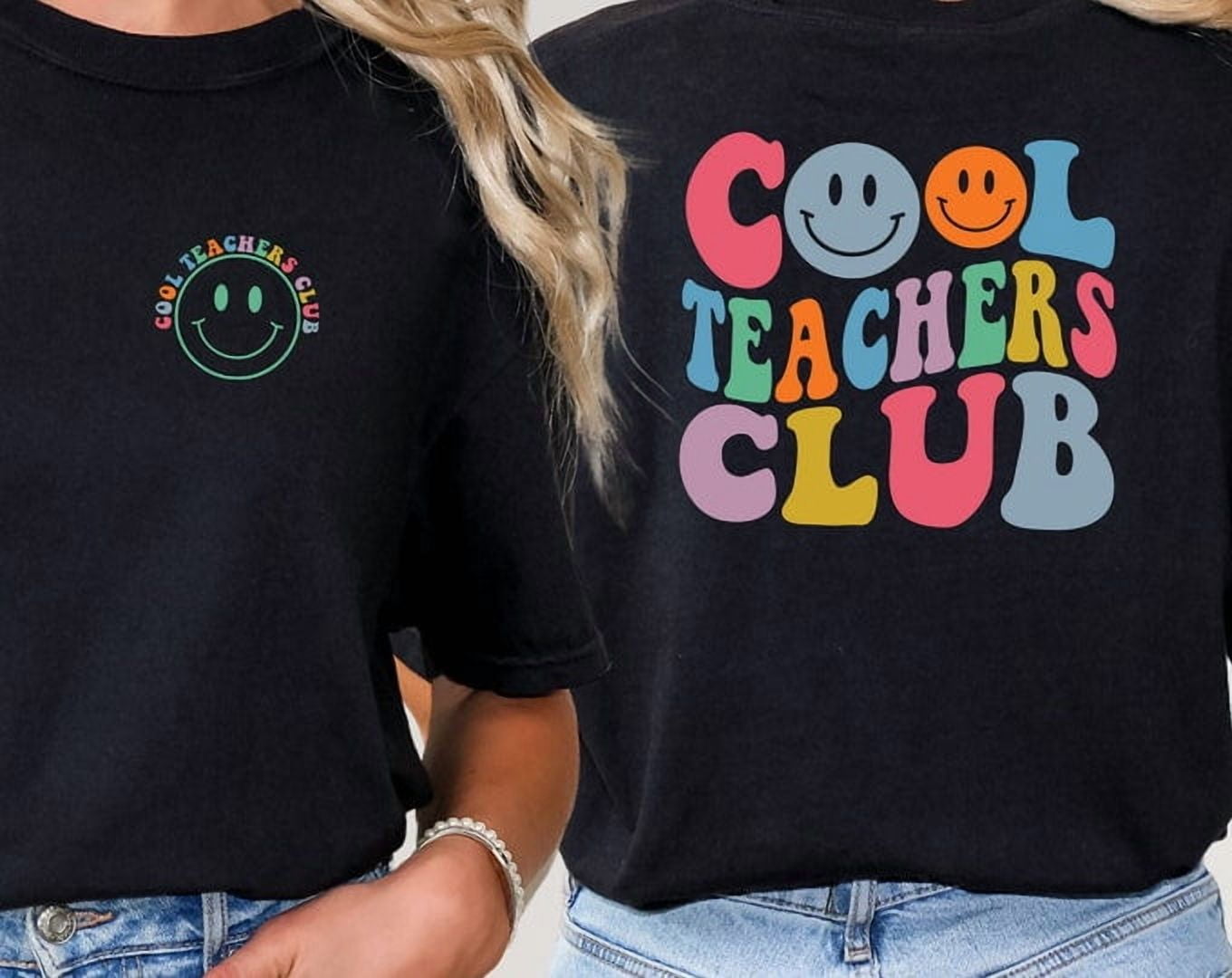 Cool Teachers Club Shirt, Retro Teacher T-shirt, School Hoodie ...