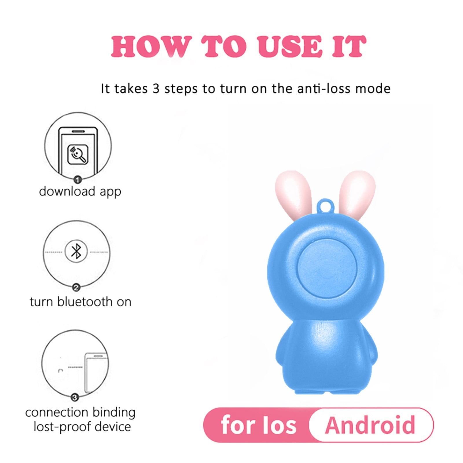 Cool Tech Gadgets Rabbit Mini Tracking Loss Prevention Device Tool Pet ...
