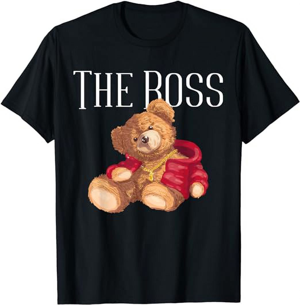 Cool Teddy Bear Dollar Sign Teddy Lover, The Boss, Bossy T-Shirt ...