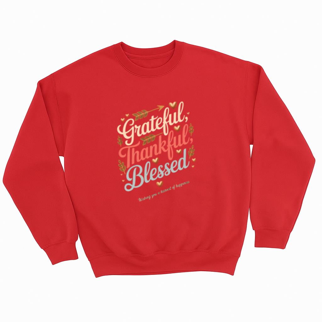 Cool Thanksgiving Day Fun Grateful Thankful Blessed Graphic Themed ...