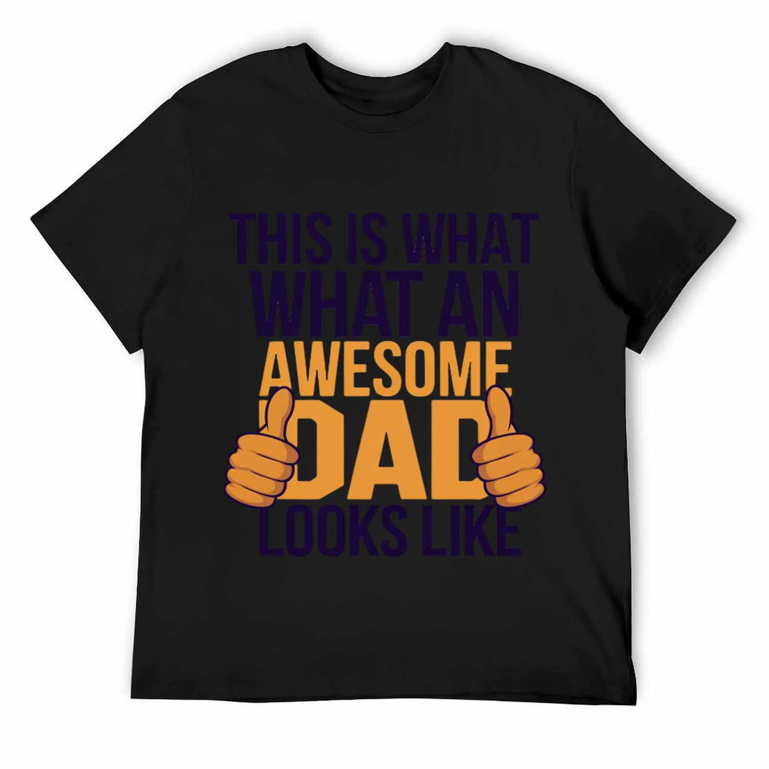 Cool This is what an awesome dad looks like.t shirt design bee For Men ...