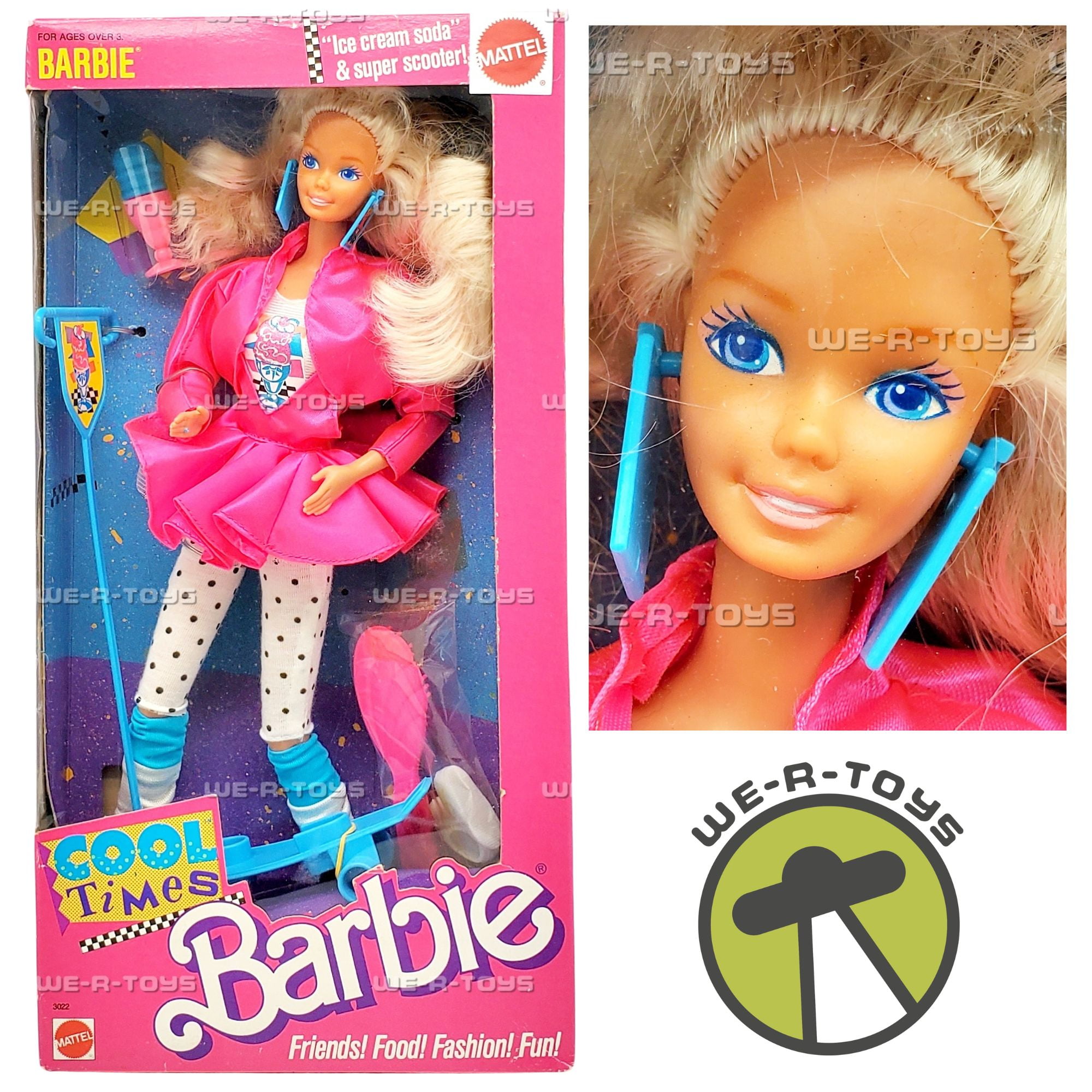 Cool Times Barbie Doll 1988 Mattel 3022 - Walmart.com