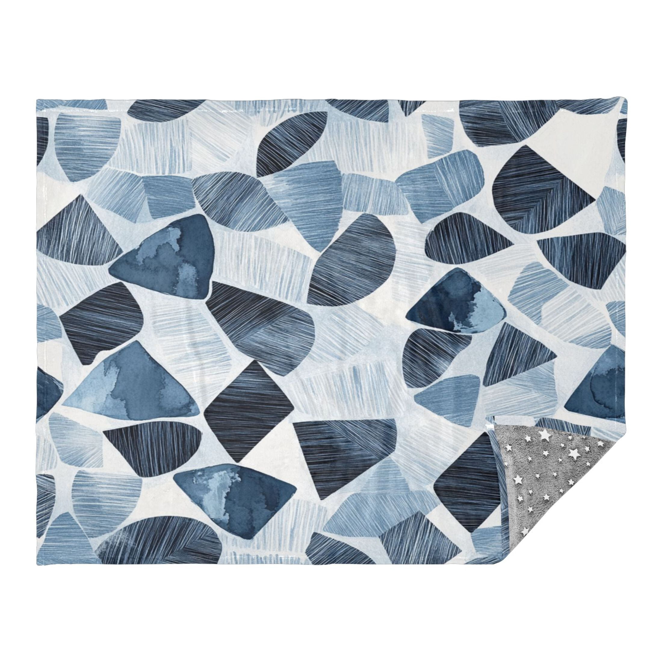 Cool Toned Modern Pattern Camping Blankets Bed Throws and Cozy Travel ...