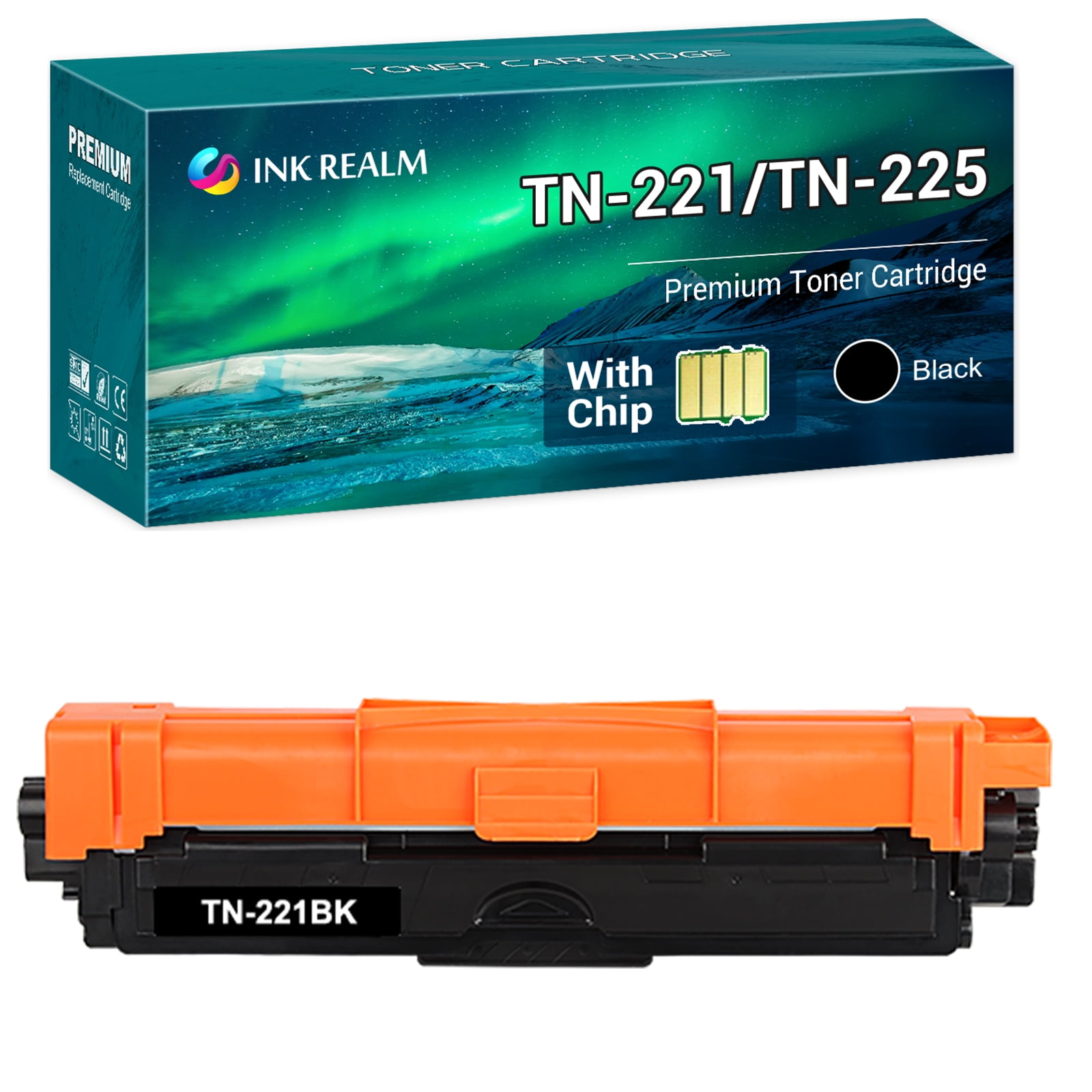 Cool Toner 1-Pack Compatible for Brother TN-221 TN-221BK TN221 Toner ...
