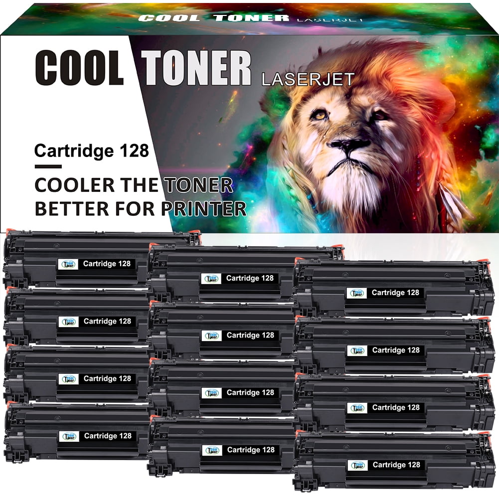 Ink realm 128 Black Toner Cartridge Compatible for Canon 128 Cartridge ...