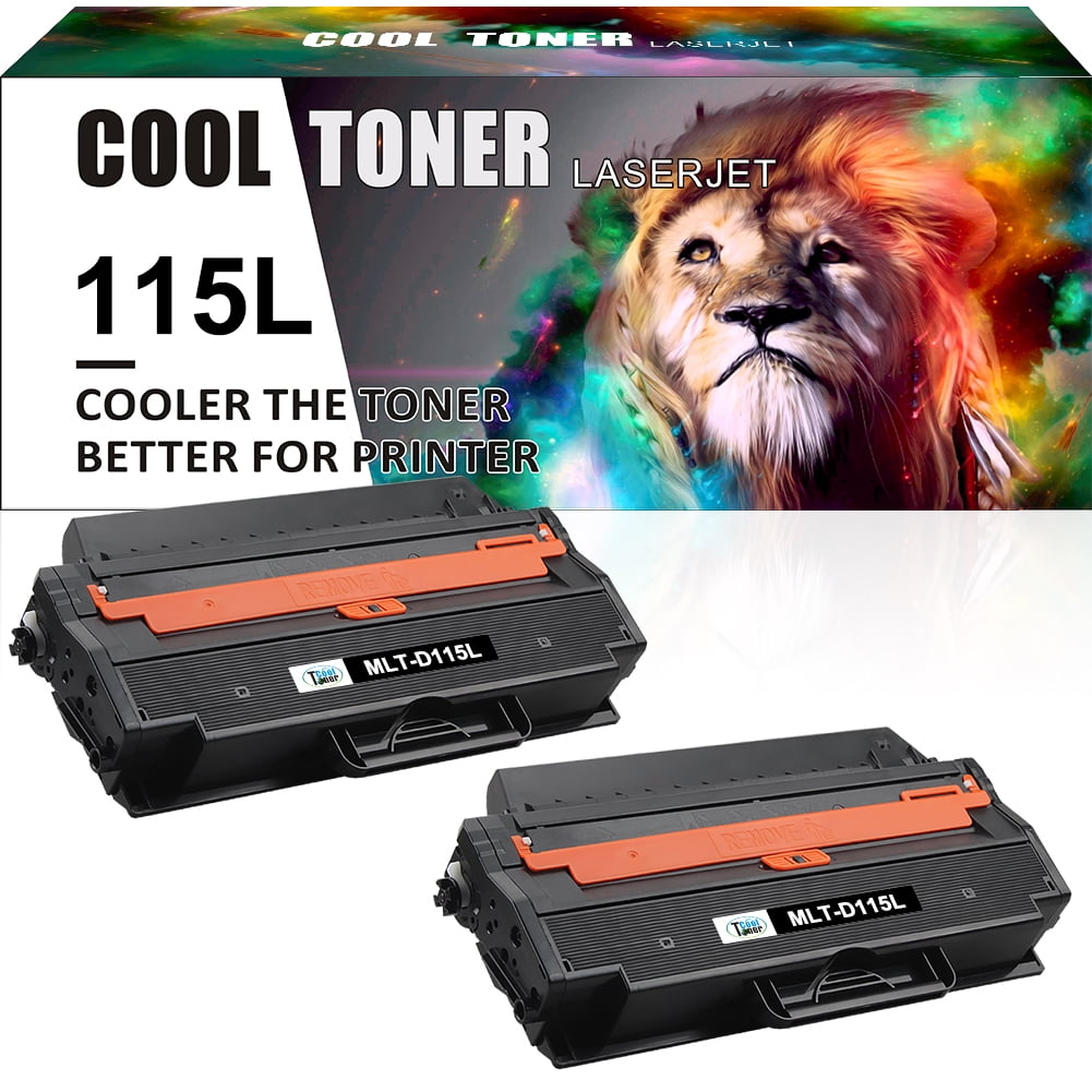 Cool Toner 2-Pack Compatible Toner for Samsung MLT-D115L 115L for Samsung Xpress SL-M2880FW SL ...