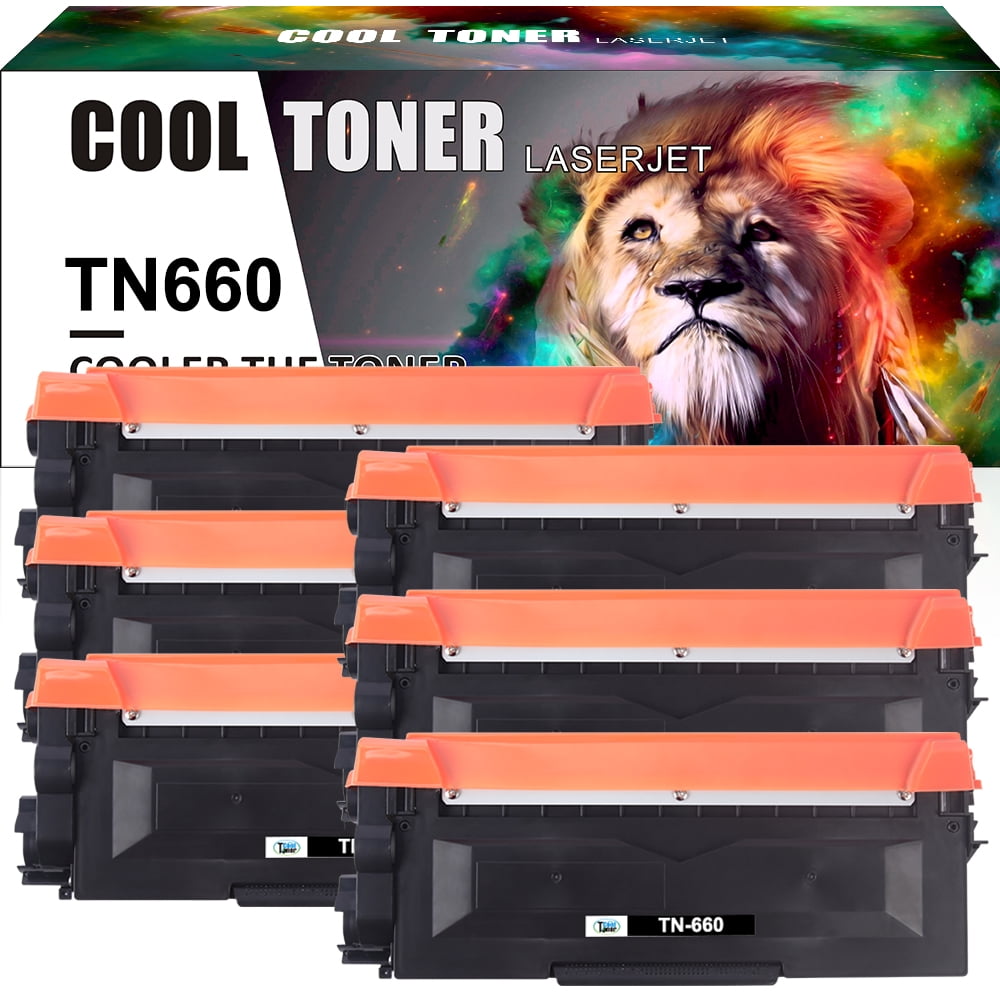 Cool Toner 6-Pack Compatible Toner Cartridge Replacement for Brother ...