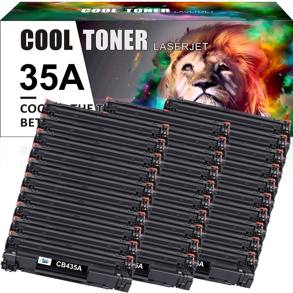 Cool Toner Compatible 35A Toner Cartridge for HP 35A CB435A for HP ...