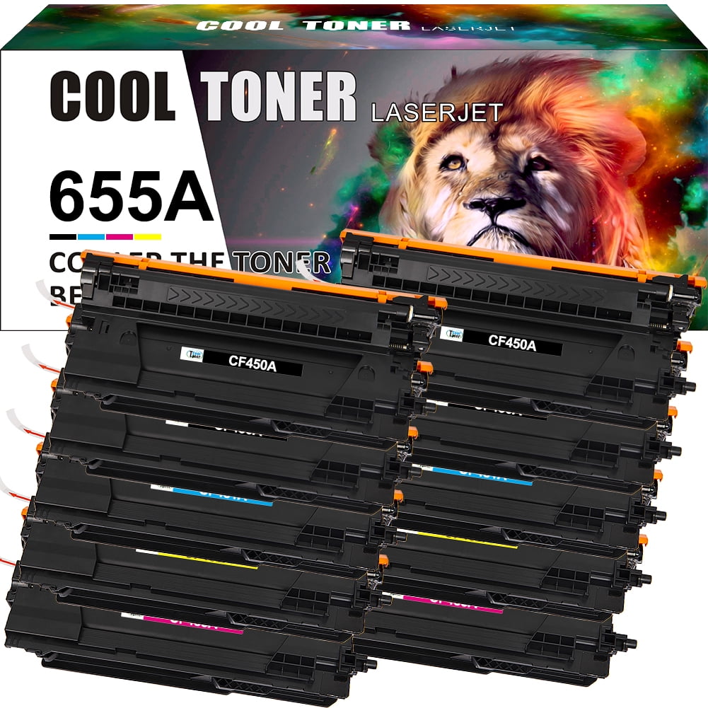 Cool Toner Compatible Toner Cartridge Replacement for HP 655A CF450A ...