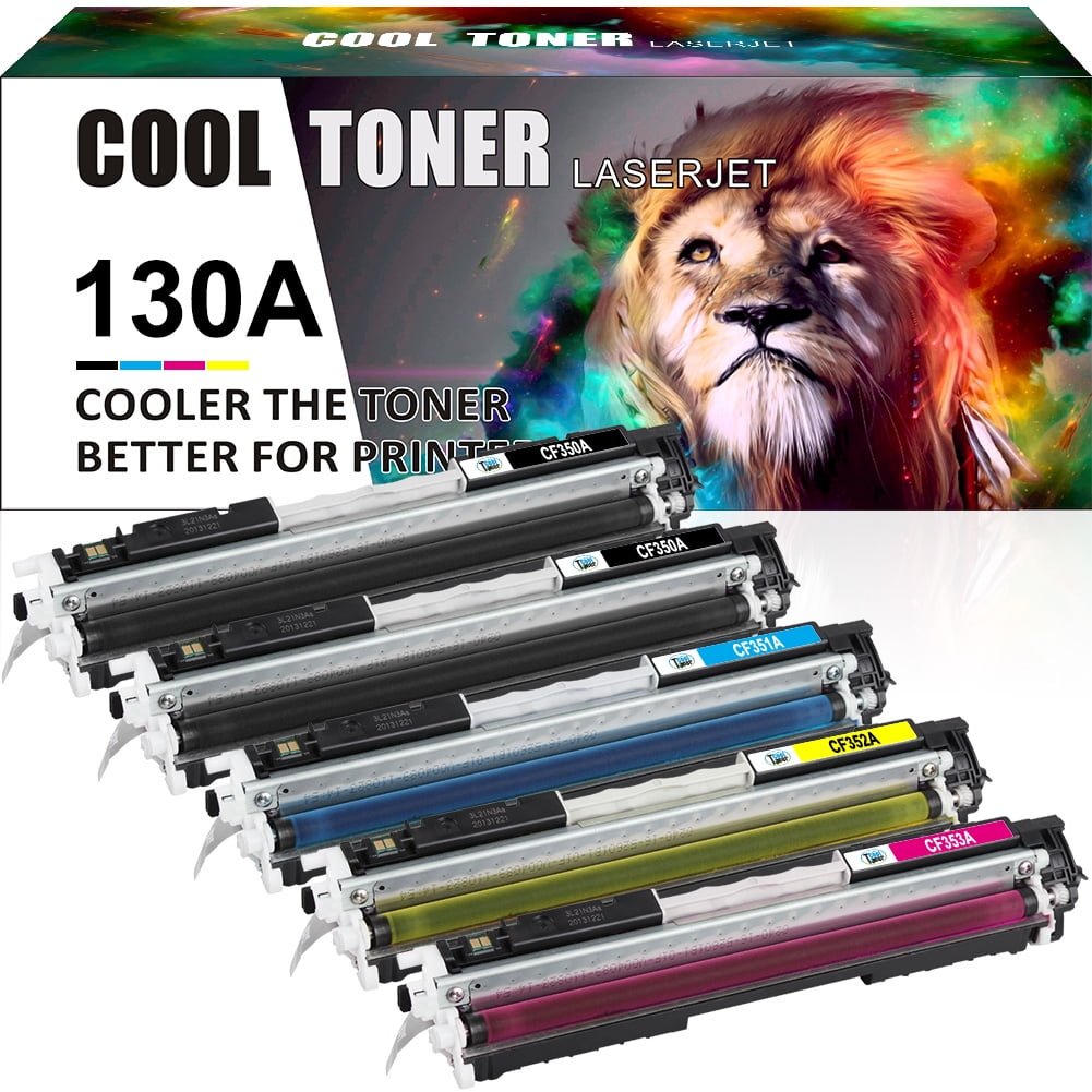 Cool Toner Compatible Toner for HP 130A CF350A CF351A CF352A CF353A ...