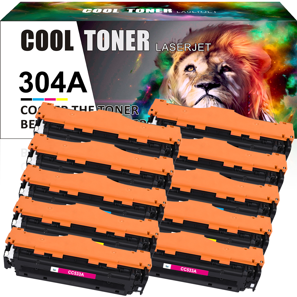 Cool Toner Compatible Toner for HP 304A CC530A CC531A CC532A CC533A ...