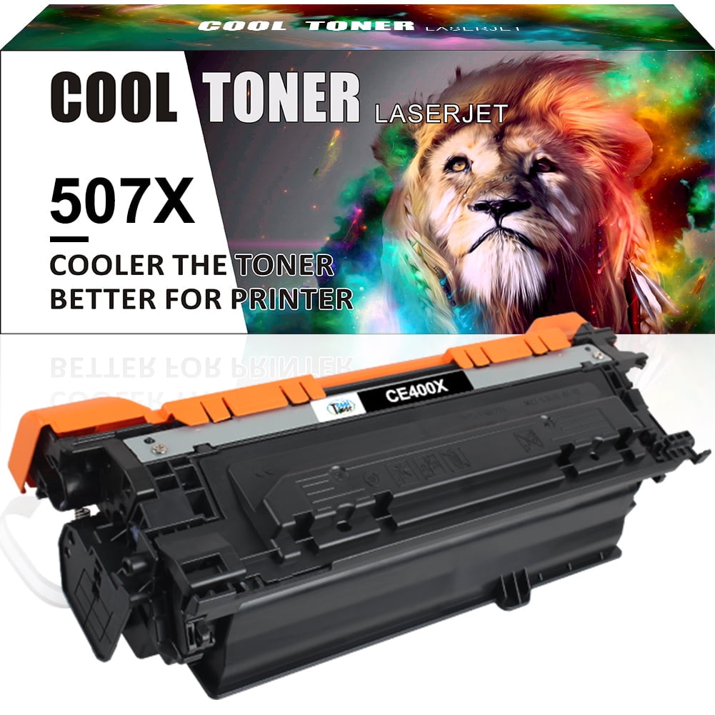 Cool Toner Compatible Toner for HP 507X CE400X for LaserJet Enterprise ...