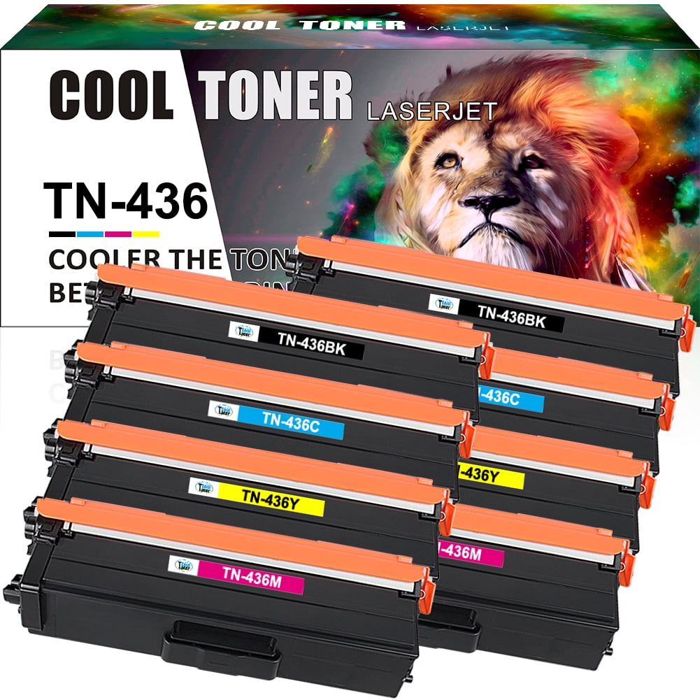 Cool Toner Compatible Toner Replacement for Brother TN-436 use with MFC-L8900CDW MFC-L9570CD HL ...