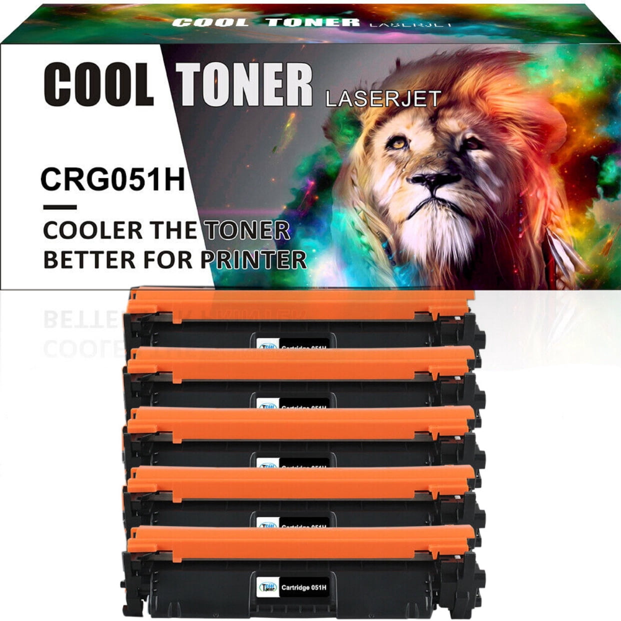 Cool Toner Compatible Toner Replacement for Canon 051H imageCLASS ...