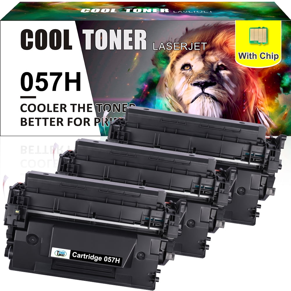 Cool Toner Compatible Toner Replacement for Canon 057H with chip Work ...
