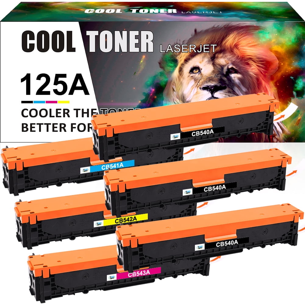 Cool Toner Compatible for HP 125A Toner Cartridge for HP 125A CB540A ...