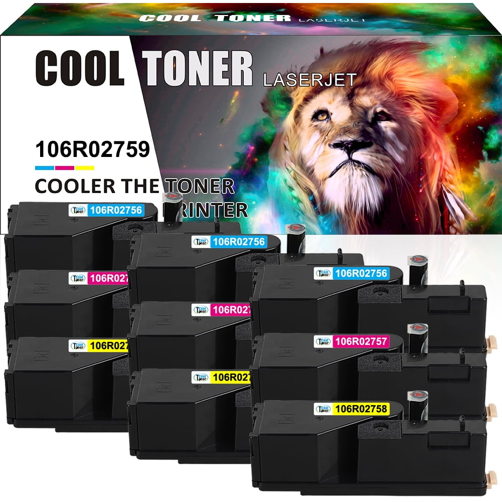 Cool Toner Compatible Toner Replacement for Xerox 106R02756 106R02757 ...