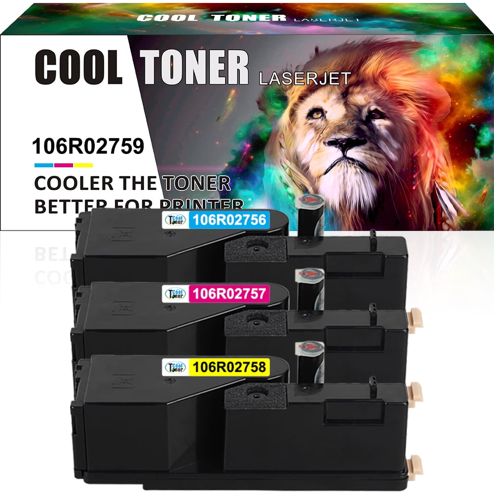 Cool Toner Compatible Toner Replacement for Xerox 106R02756 106R02757 ...