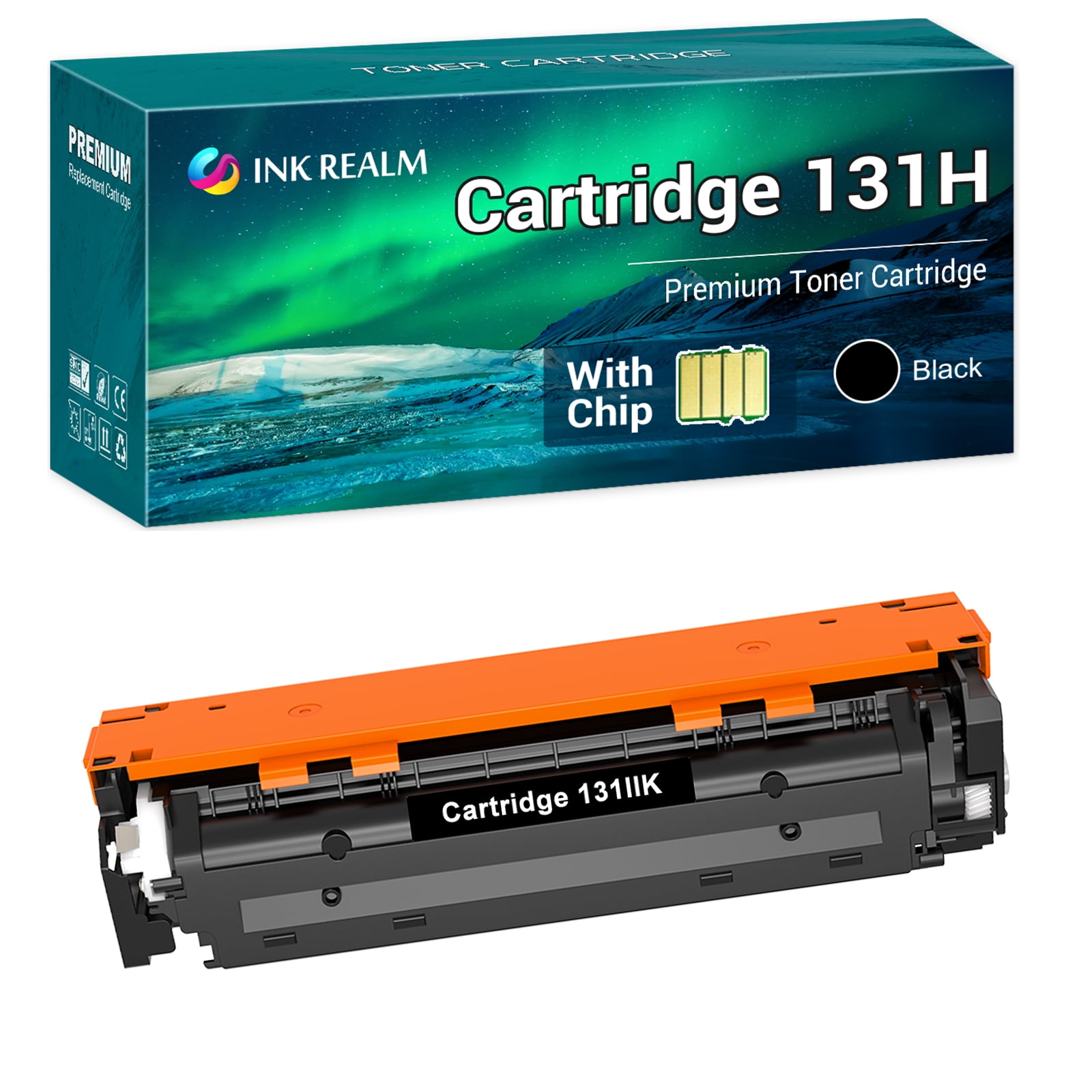 Ink realm Compatible Toner Printer Ink for Canon 131H Toner Cartridge ...