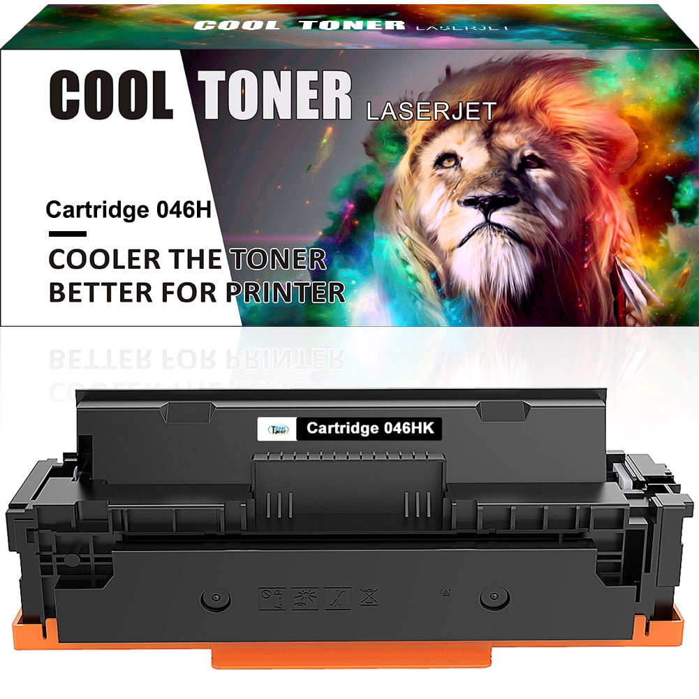 Cool Toner Compatible Toner Replacement for Canon 046HK 046H for Use ...