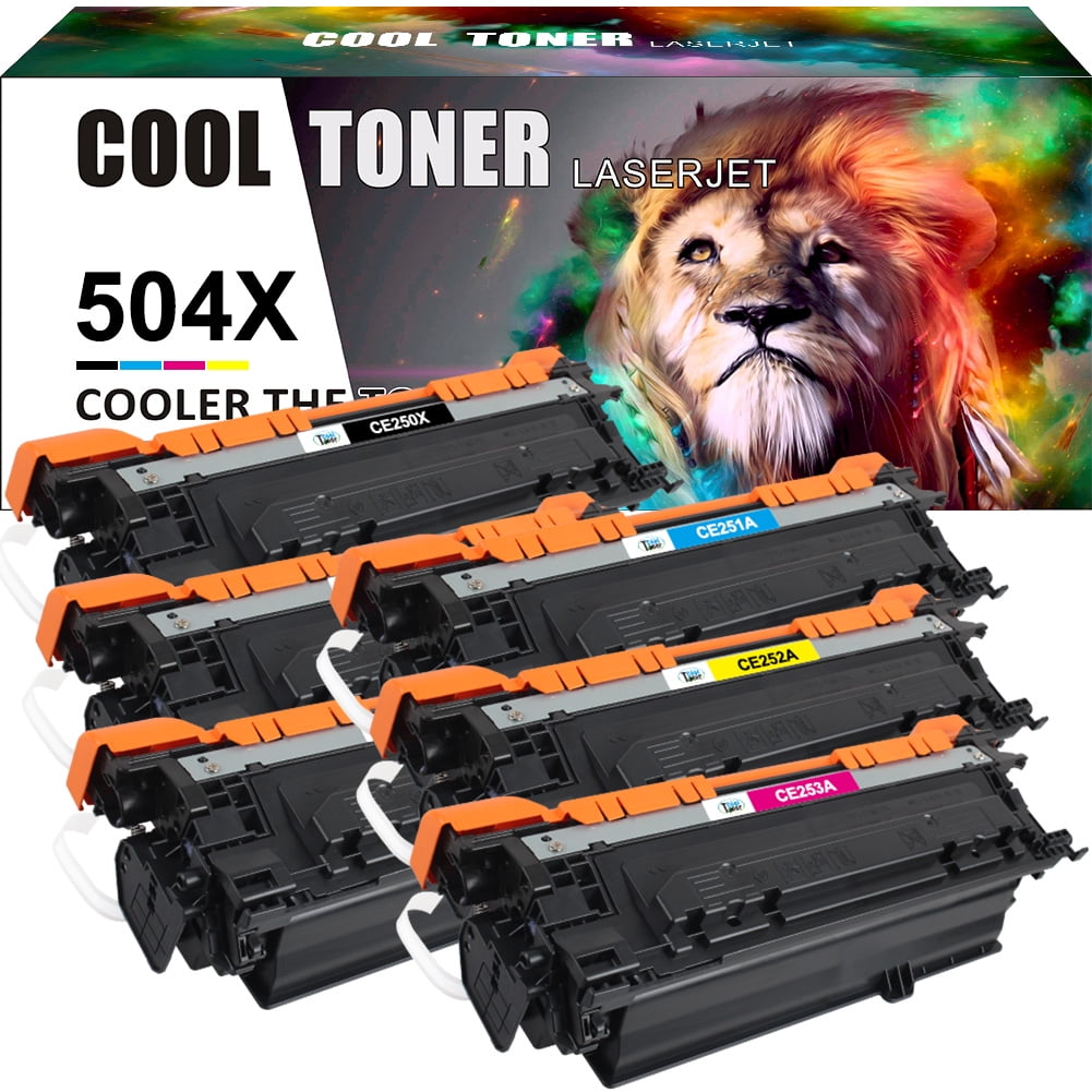 Cool Toner Compatible Toner Replacement for HP 504X CE250X P3015 ...