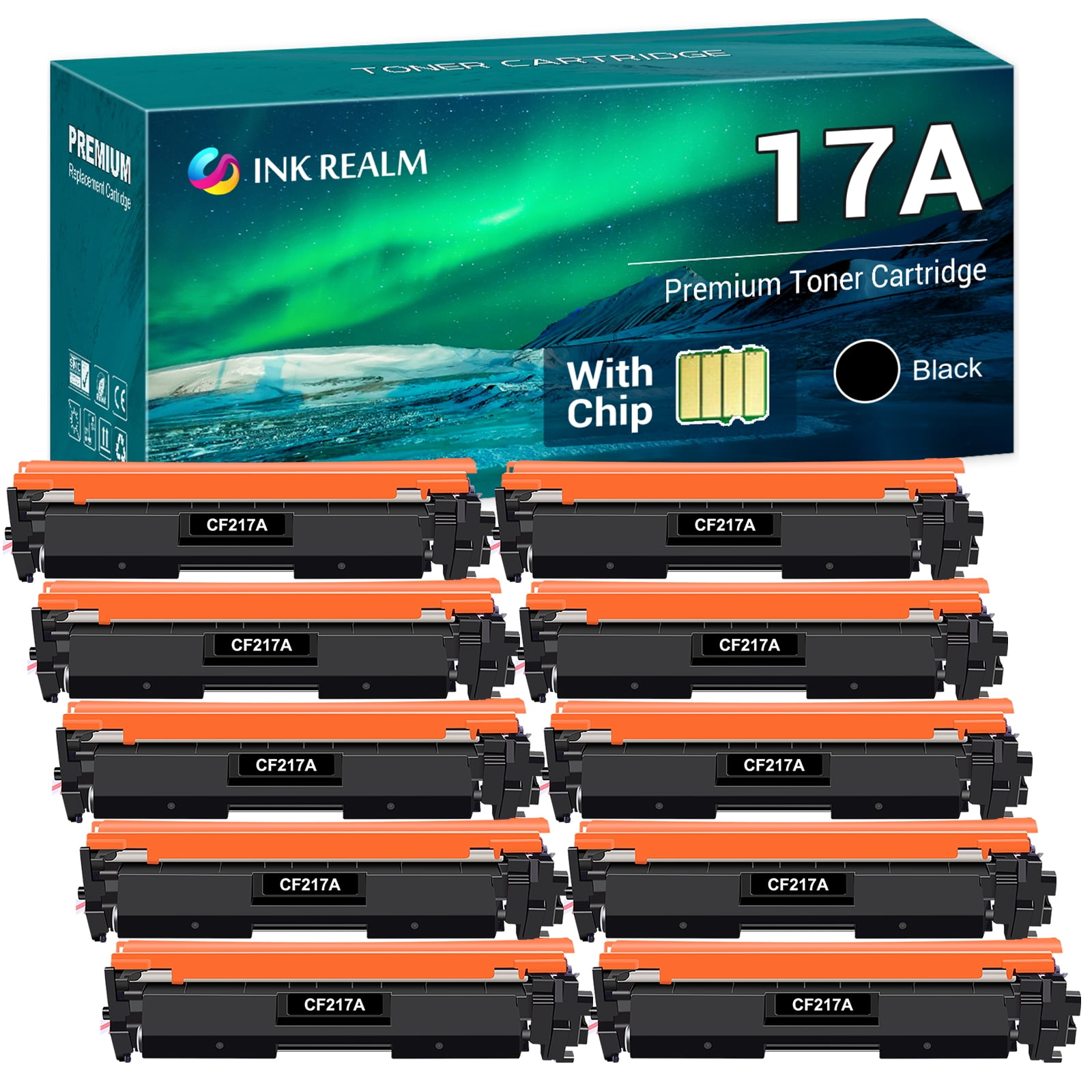 Cool Toner Compatible Toner Replacement for HP CF217A 17A LaserJet ...