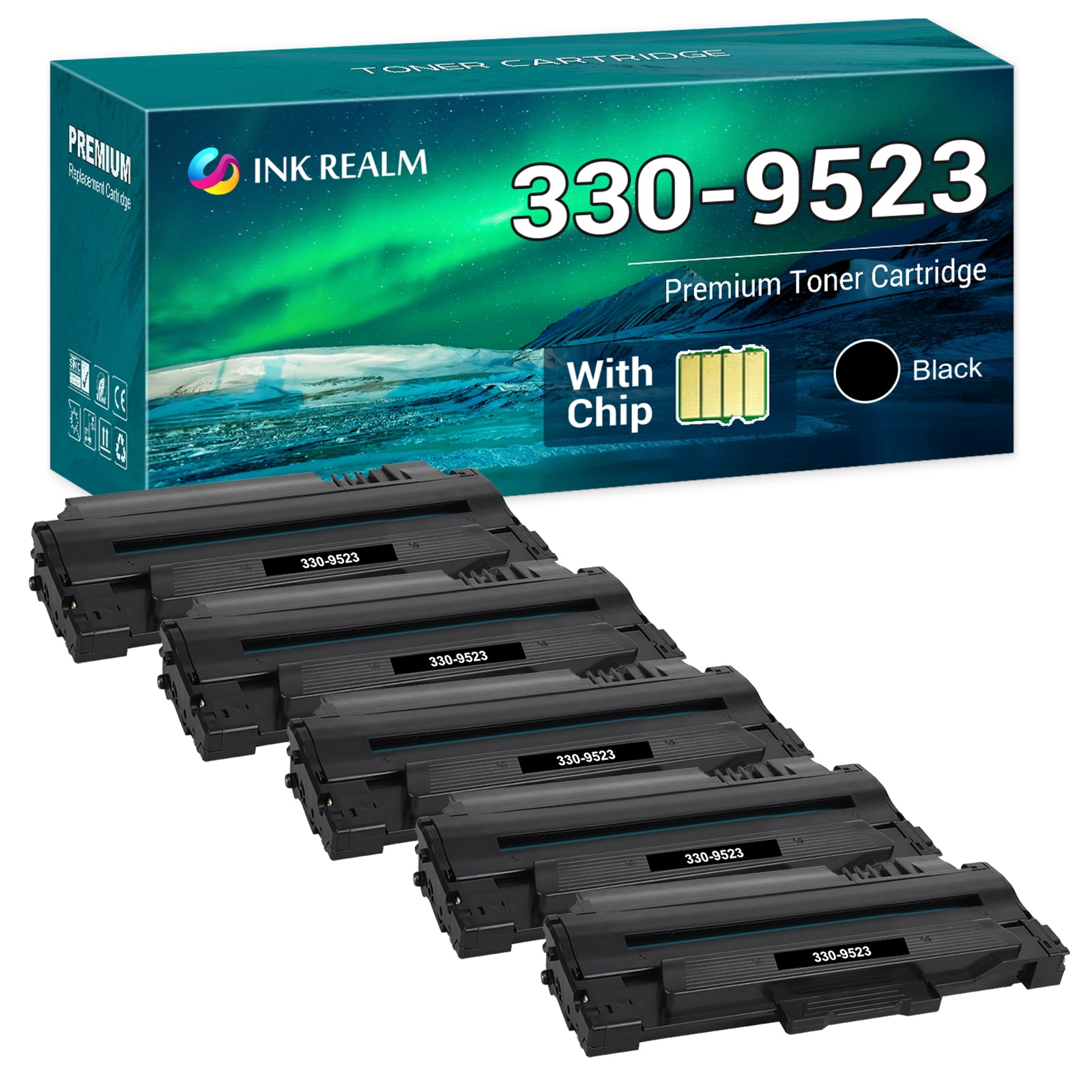 Cool Toner Compatible Toner Replacement for Dell 330-9523 to Used with ...