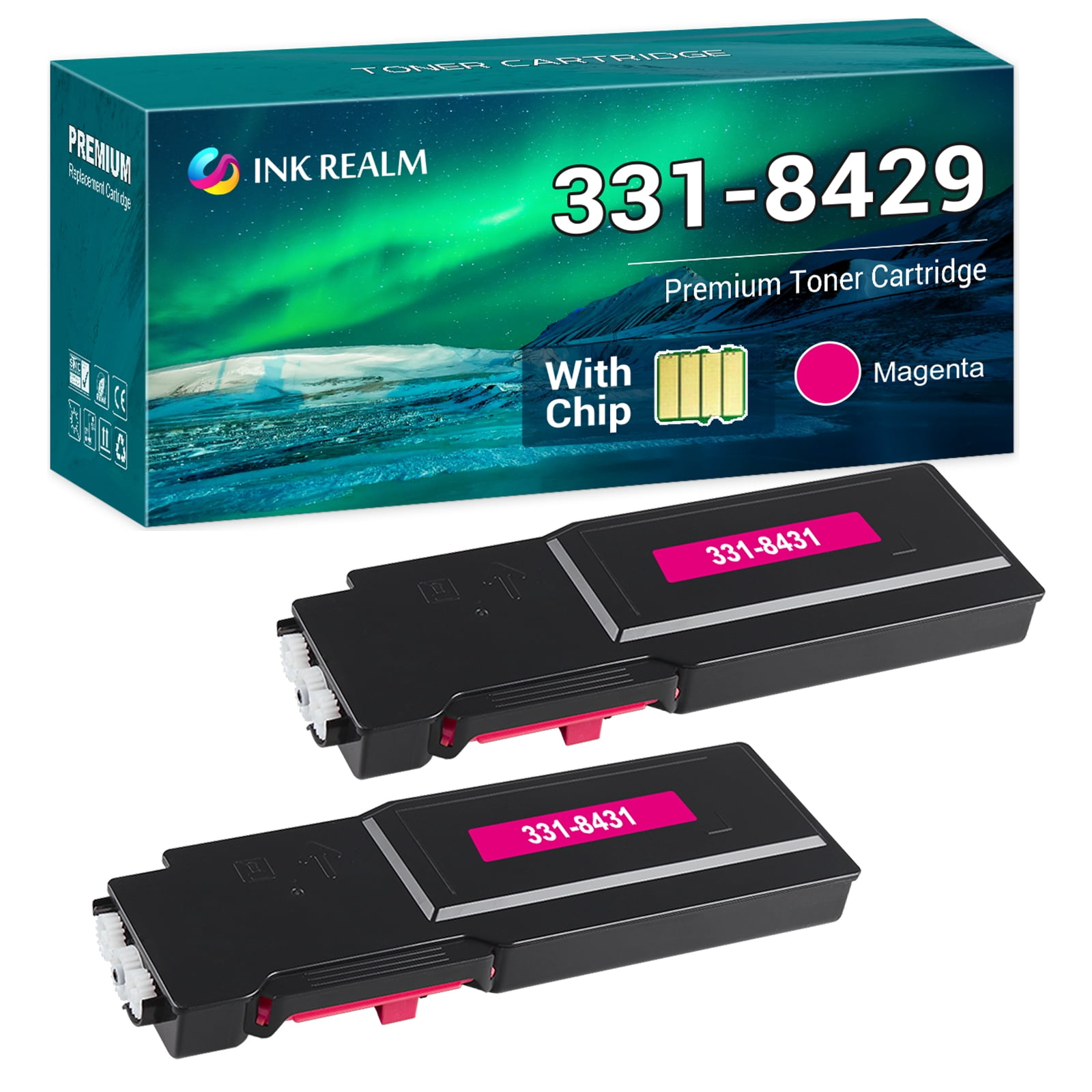 Cool Toner Compatible Toner Replacement for Dell 331-8432 Color Laser ...