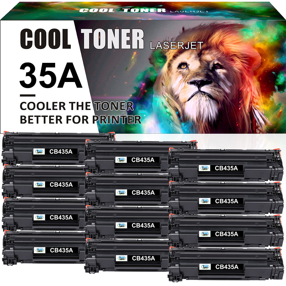 Cool Toner Compatible Toner Replacement for HP 35A CB435A for P1006 ...