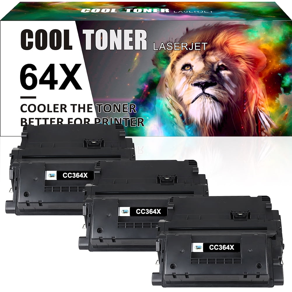 Cool Toner Compatible Toner Replacement for HP CC364X Use with LaserJet ...