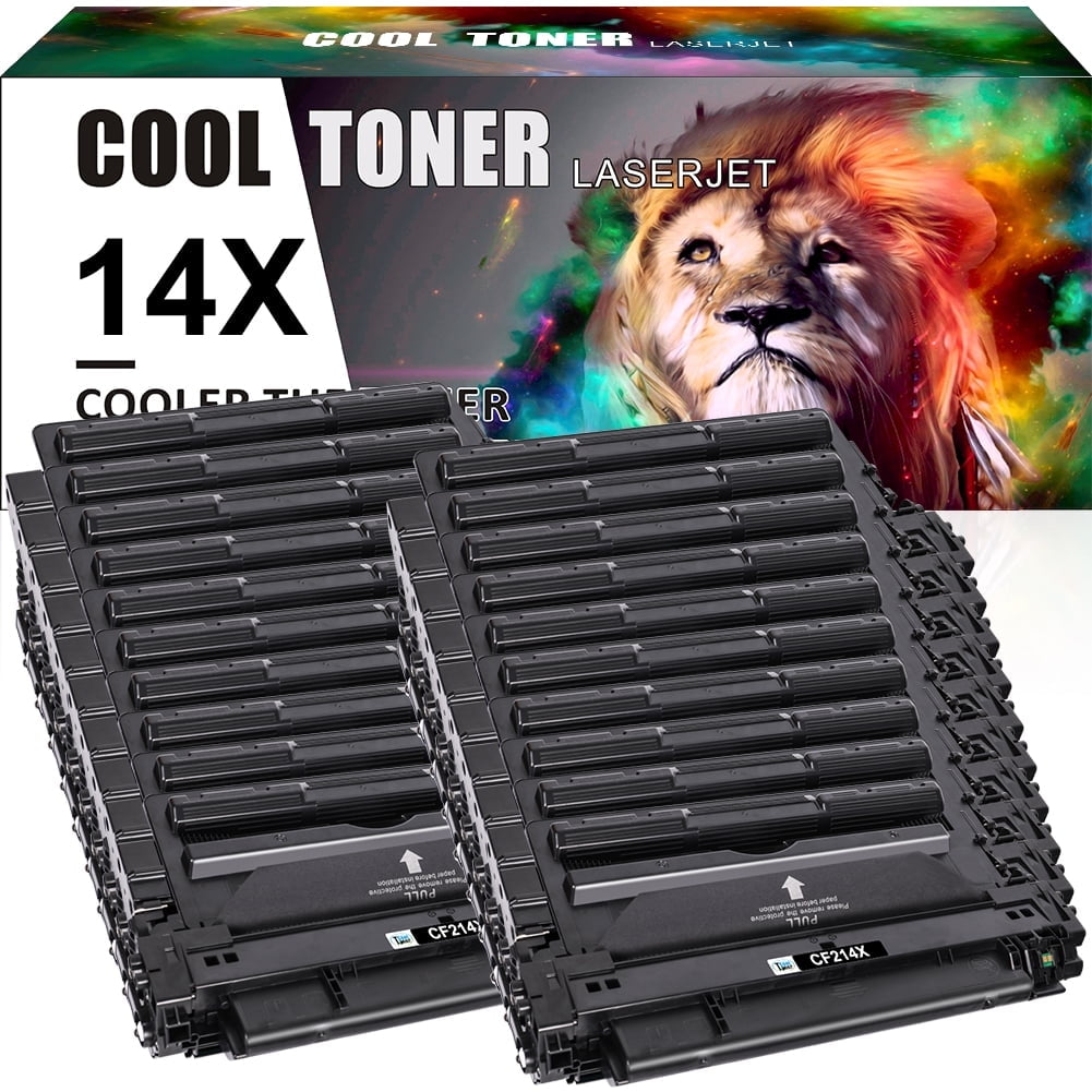 Cool Toner Compatible Toner Replacement for HP CF214X 14X Laserjet ...