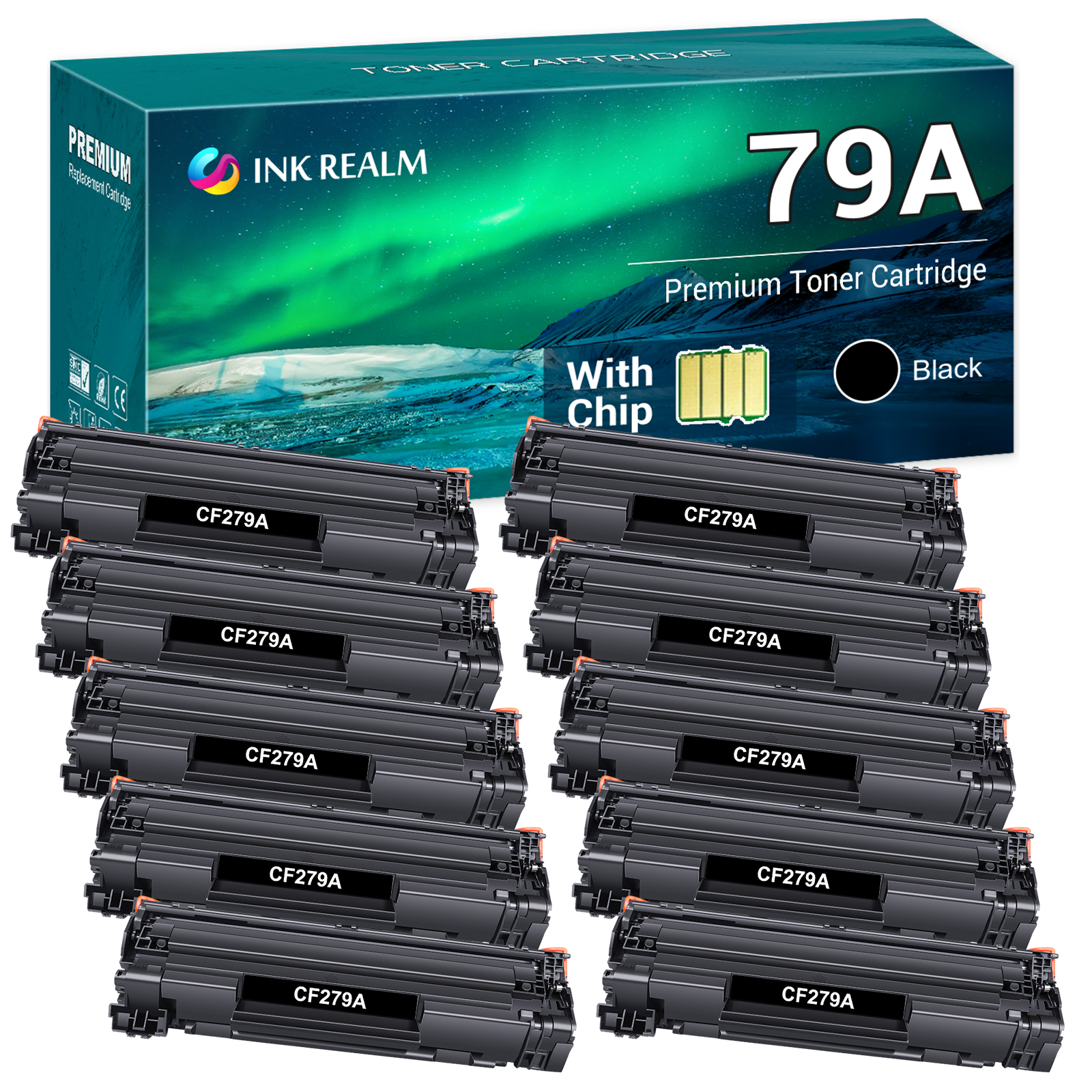 Cool Toner Compatible Toner Replacement for HP CF279A 79A Pro M12w M12a ...