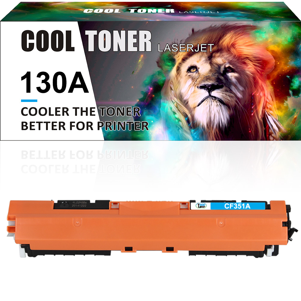 Cool Toner Compatible Toner for HP 130A CF351A Color Laserjet Pro MFP ...