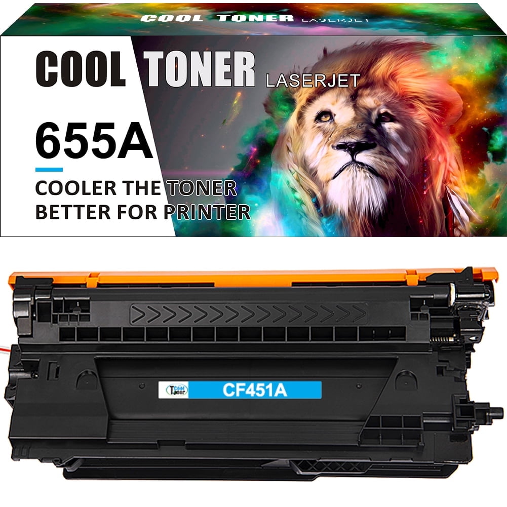 Cool Toner Compatible Cartridge for HP LaserJet M652/M653, Cyan (1 Pack ...