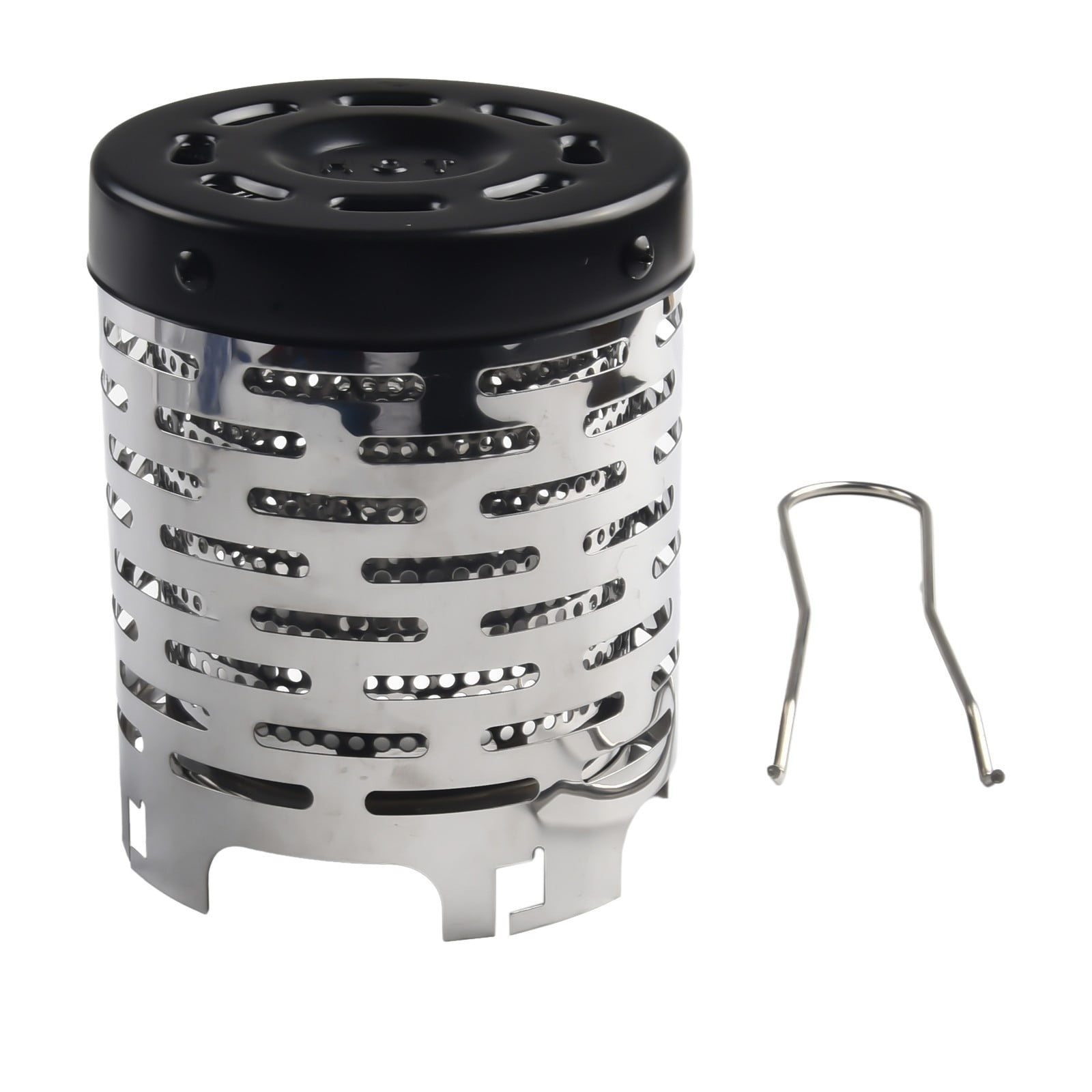 Cool Touch Handle Outdoor Heating Stove Cover Stainless Steel Tent ...