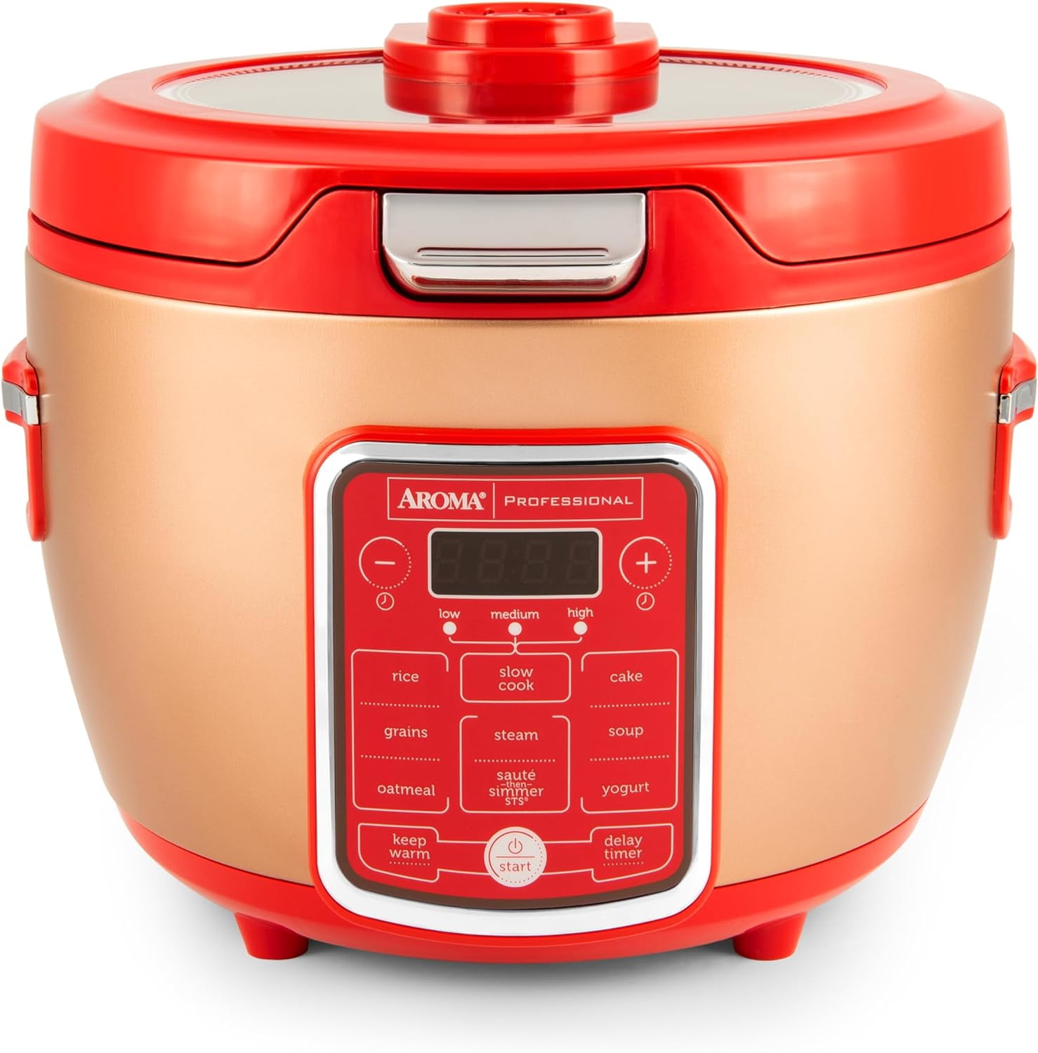Cool Touch Rice Cooker with Glass Lid, Food Steamer, Slow Cooker ...
