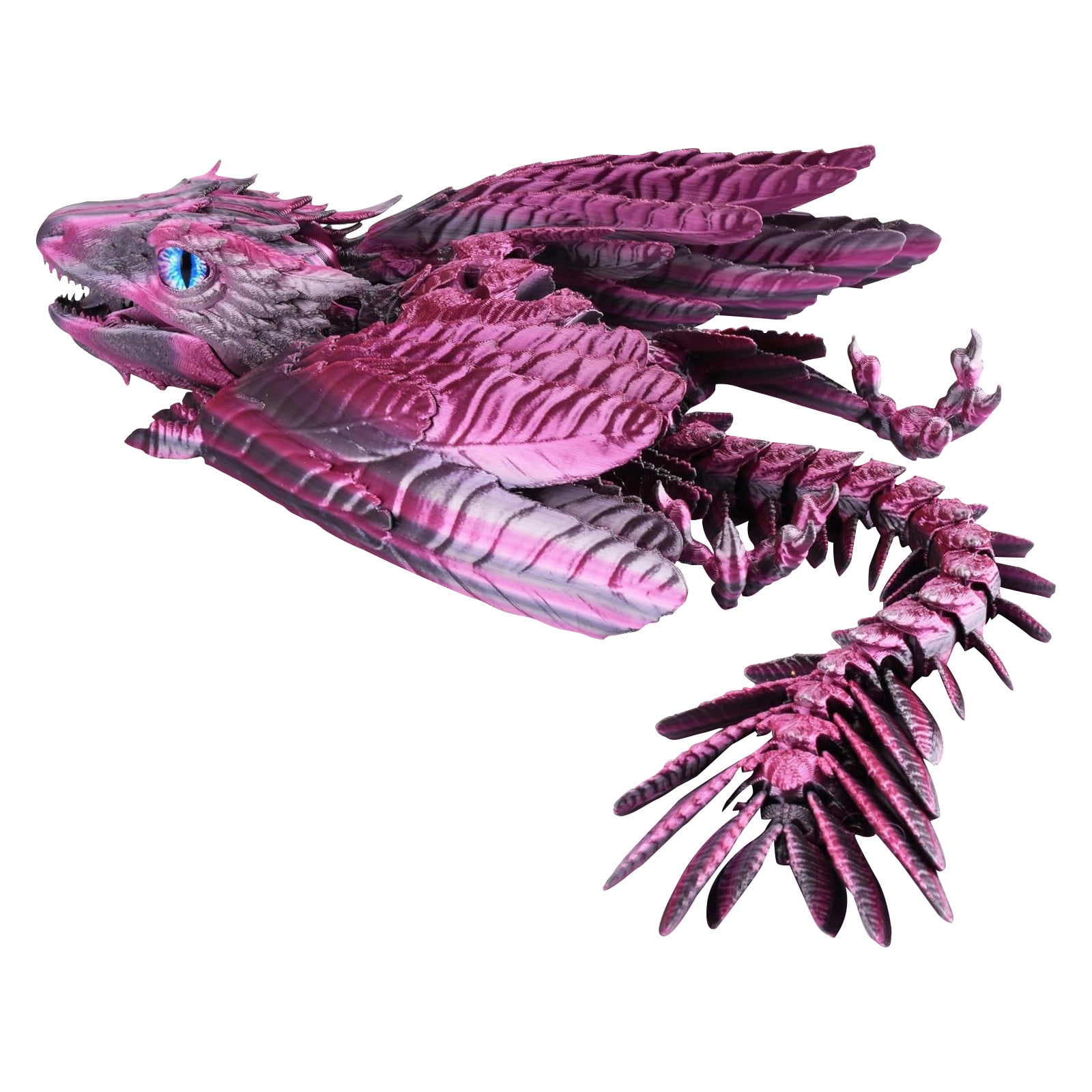 Cool Toys, 3d Printed Animals, 3d Printed Dragon With Wings, 3d Printed ...