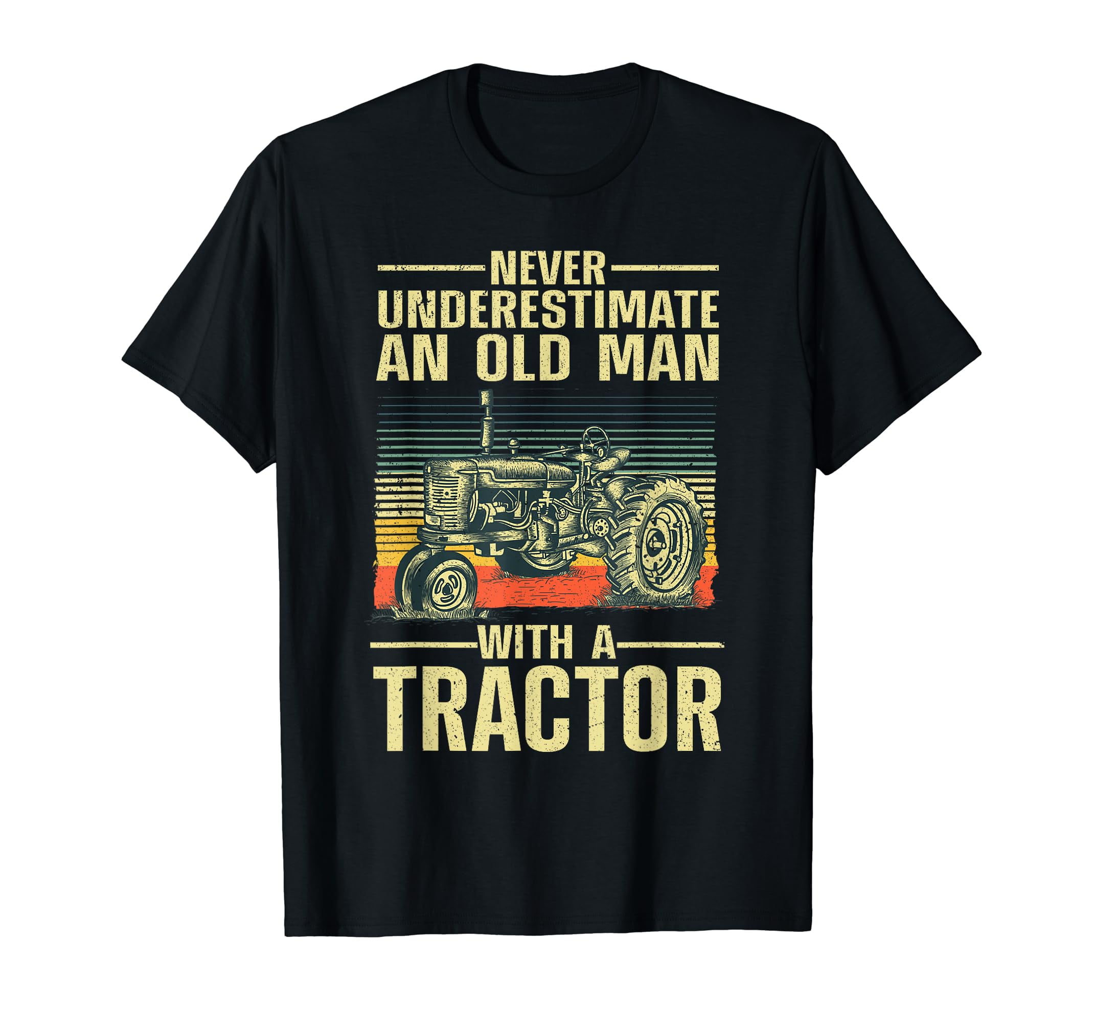 Cool Tractor Design For Grandpa Men Tractor Driver Farming Vintage Men ...