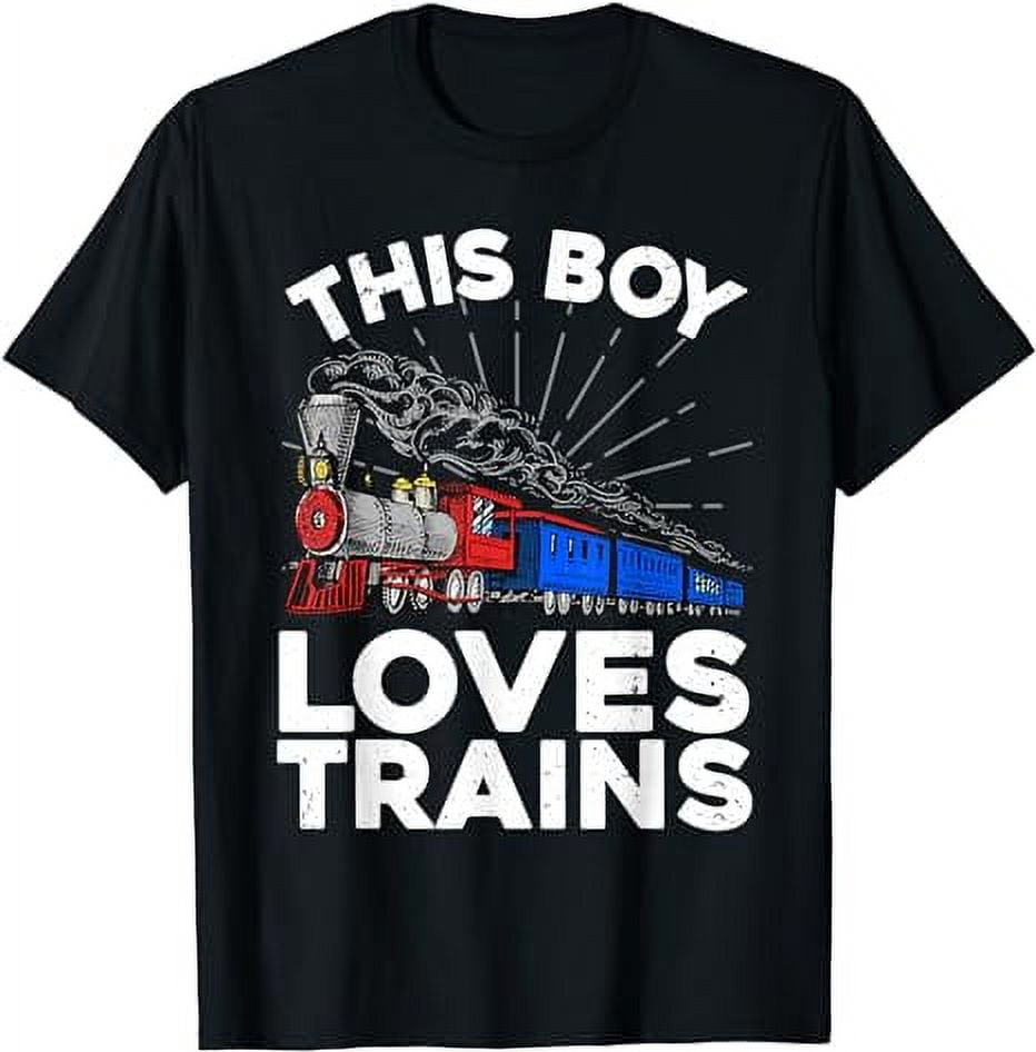 Train Shirts For Toddlers